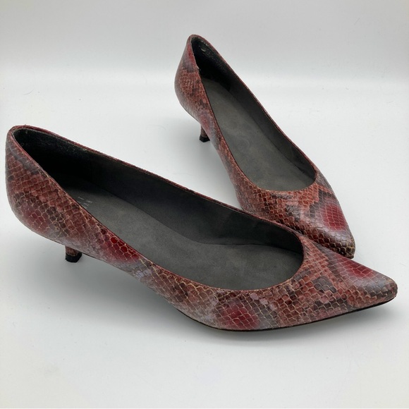 Stuart Weitzman | Shoes | Stuart Weitzman Multicolored Snakeskin Print ...